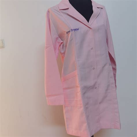Custom Lab Coat Embroidered Medical Lab Coat Personalized Lab Coat