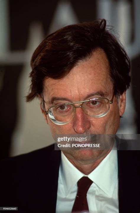 Robert Bourassa Ex Premier Ministre Québécois En Octobre 1992 à