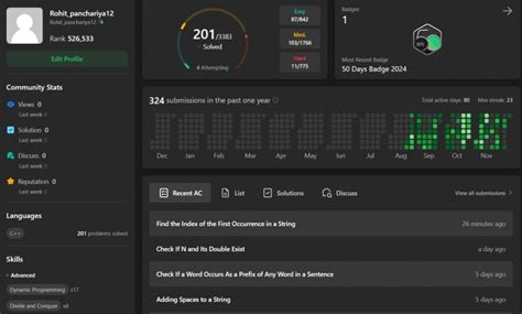 Codingjourney Leetcode Problemsolving Rohit Sharma