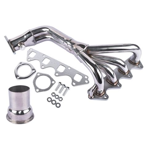 GELUOXI Stainless Steel Exhaust Manifold Header With Gaskets For Suzuki Samurai Sidekick L
