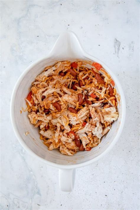 Air Fryer Mini Tacos With Rotisserie Chicken White Kitchen Red Wine