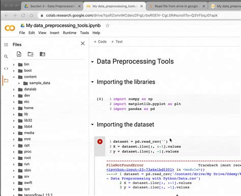 Read File From Drive In Google Colab Stack Overflow