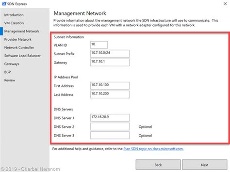 Getting Started With Software Defined Networking In Windows Server 2019