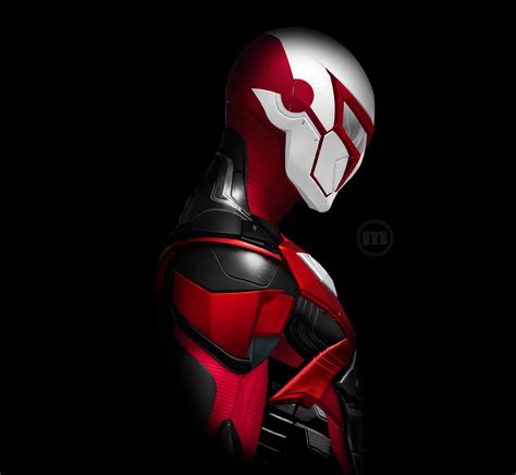 Suit Morph Concept Morphed Two Suits Iron Spider Comic And 2099 White
