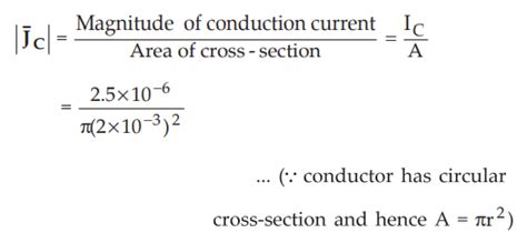 Displacement Current Density And Displacement Current