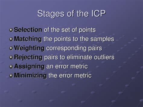 Ppt Efficient Variants Of The Icp Algorithm Powerpoint Presentation