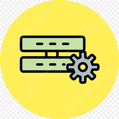 Server Icon Clipart Png Images Vector Server Setting Icon Server