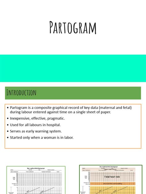 Partogram Pdf