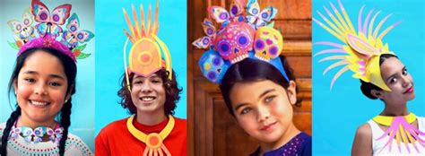 Printable Diy Headdress Ideas And Video Tutorials Be Crafty • Happythought