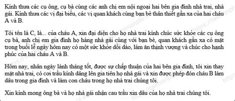 Mẫu Bài Phát Biểu đại Diện Họ Nhà Trai Nhà Gái Trong đám Cưới Hay ý