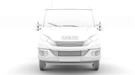 Chasis Iveco Daily Single Cab L1 2019 Modelo 3d 129 3dm 3ds C4d