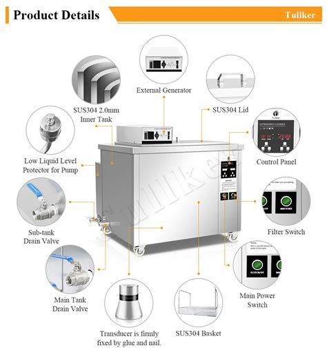 Tullker 108 L Filter Equipment Industrial Ultrasonic Cleaner Afrimart Online