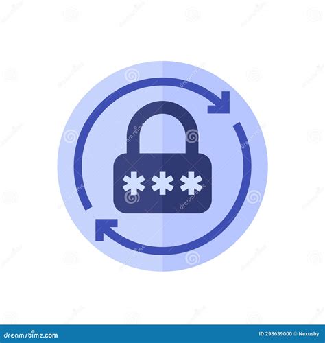 Reset Icon In Black Circle Vector Iconic Design