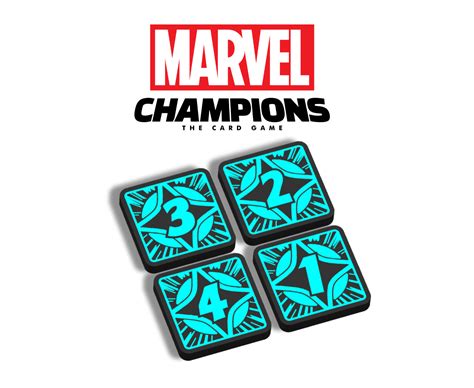 Generic Token Set Marvel Champions Lcg By Mrthous Makerworld