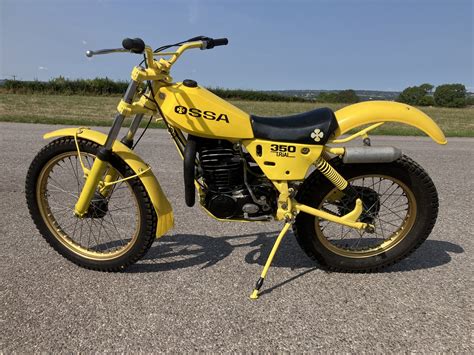 1981 Ossa Gripper Tr80 350cc Yellow Manual 5 Speed Right Hand Drive In