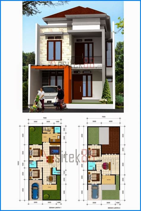 30 Inspirasi Desain Rumah Modern Minimalis 2 Lantai Terbaru