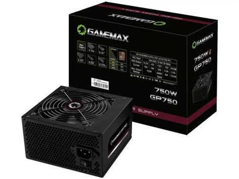 Fonte Gamemax W GP Series ATX V v PLUS Bronze HARDSTORE Informática Loja de