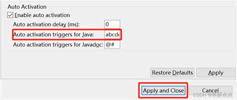 Eclipse代码自动补全设置eclipse提示代码 不提示自动补全 Csdn博客 Eclipse代码自动补全设置eclipse提示代码 不提示自动补全 Csdn博客