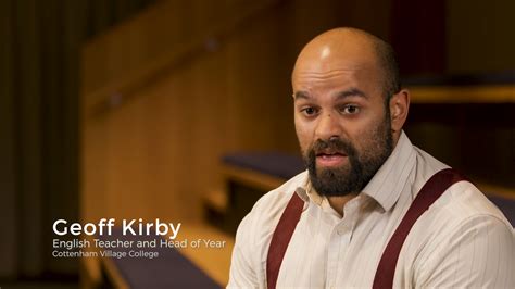 Career Insights Geoff Kirby Teacher Of English Head Of Year Cottenham Village College