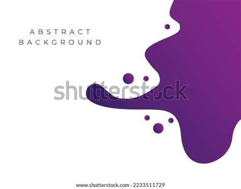 Puple Template Banner Gradient Color Design Stock Vector Royalty Free
