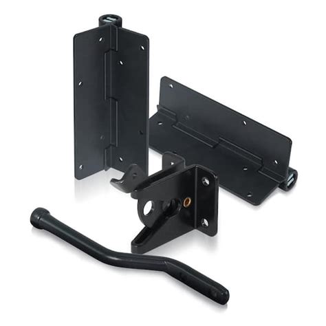 Fencer Wire Heavy Duty Metal Fence Gate Lock And Latch Hardware Kit Fpsad 01 The Home Depot