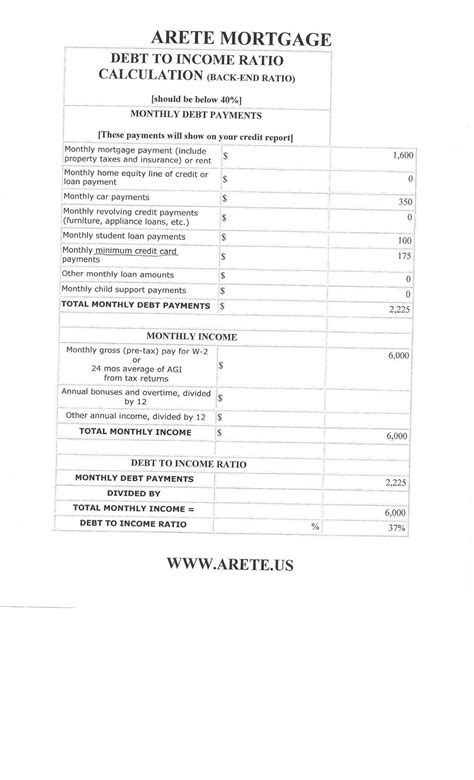 Lihtc Income Calculation Worksheets