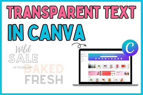 How To Make Text Transparent In Canva Step By Step