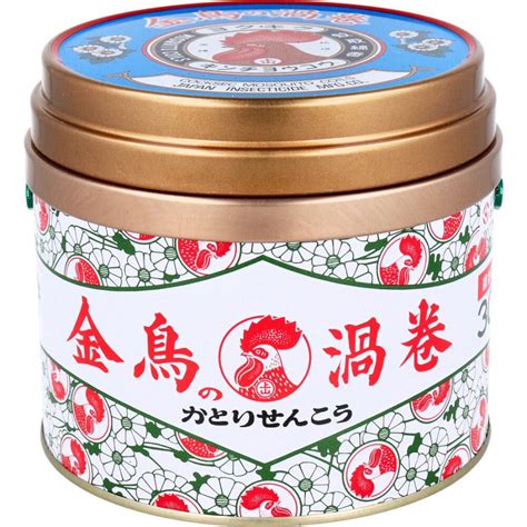 キンチョー 金鳥の渦巻 蚊取線香 30巻入 金太郎shop 通販 Yahooショッピング
