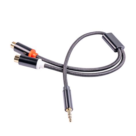 Mm Male To Female Stereo Audio Compatible With Adapter For Headphone Jack Plug Adapter