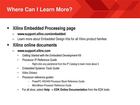 Embedded Design With The Xilinx Embedded Developer Kit Ppt Download