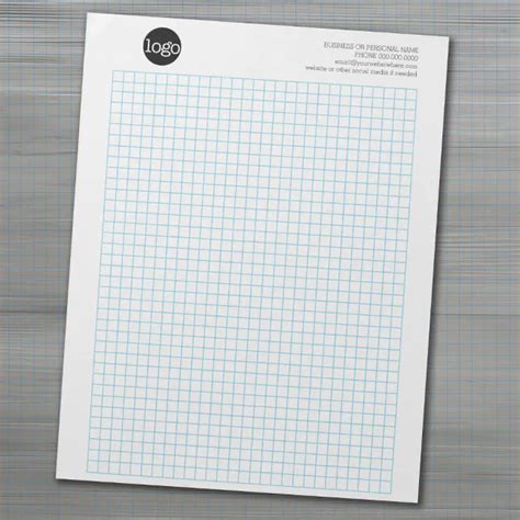 Engineering Graph Pad Calcpad With Company Logo Zazzle