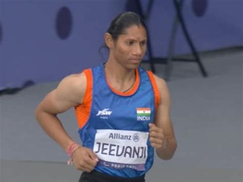 Deepthi Jeevanji Wins Bronze In Womens 400m T20 Category In Paris