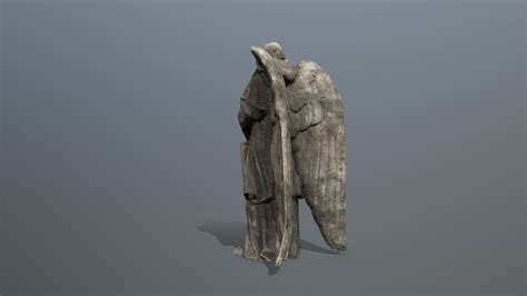 Angel Statue Model Turbosquid 2159833