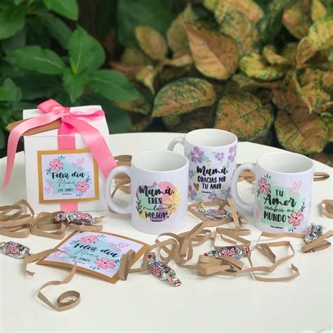 Mug Día De La Madre 💗 Cestas De Regalo Para Mujeres Hacer Cajas De