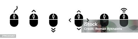 scroll mouse icon scrolling mouse cursor symbol cursor navigation icons