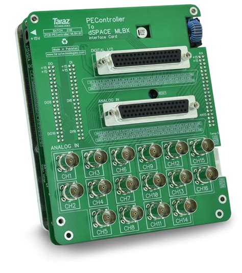 Pecontroller Mlbx Dspace Microlabbox Interface Card Taraz Tech