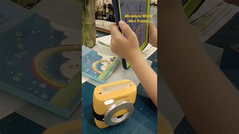 🌈📝mini Printer Satisfying Useful Miniature Thingsshorts Satisfying