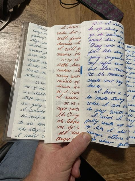 I Decided To Use A Different Ink Every Month Rjournaling