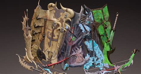 Fantasy Weapons Pack 2 3d 武器 Unity Asset Store