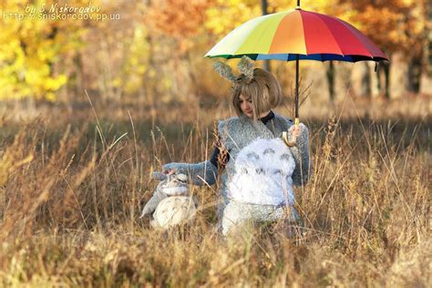 косплей Мой сосед Тоторо Tonari No Totoro 5 Fotos Desnudas