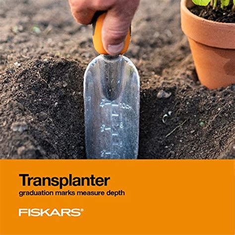 Fiskars 384490 1002 Garden Scratch Tool Set With Shovel Hand Rake And