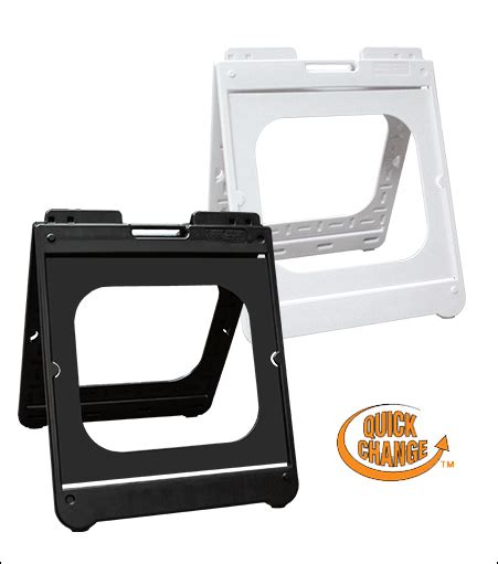 Portable Molded Sign Frames For 24 X 24 Signs Letterbank Mydiysigns