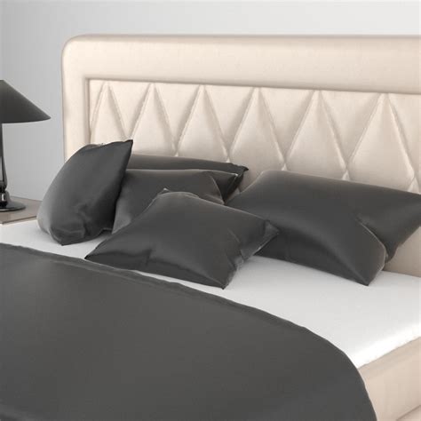 Boxspring Bed 3d Model 79 Unknown Obj Fbx Max Free3d