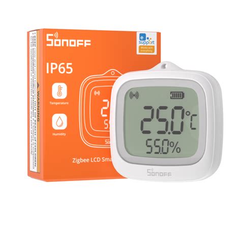 Sonoff Zigbee Ip65 Temperature And Humidity Sensor With Display