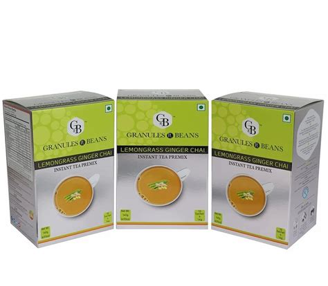 Gnb Lemongrass Ginger Chai Instant Tea Premix 30 Sachets At ₹ 480pack