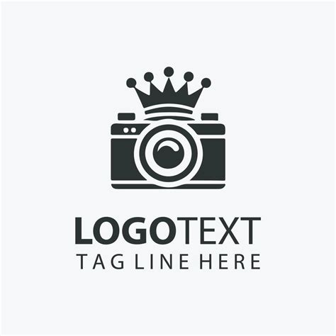 Sharp Focus Camera Crown Logo 52927397 Vector Art At Vecteezy