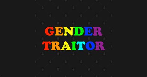 Gender Traitor Handmaids Tale T Shirt Teepublic