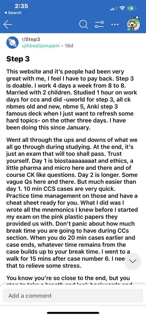 Passed Step 3 Alhamdulillah Rstep3