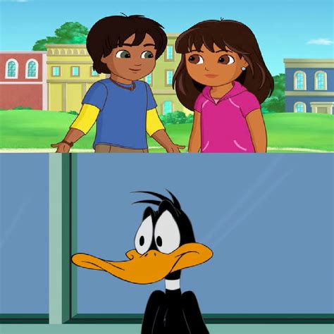 Daffy Duck Ships Pablo X Dora By Daniysusamigos On Deviantart