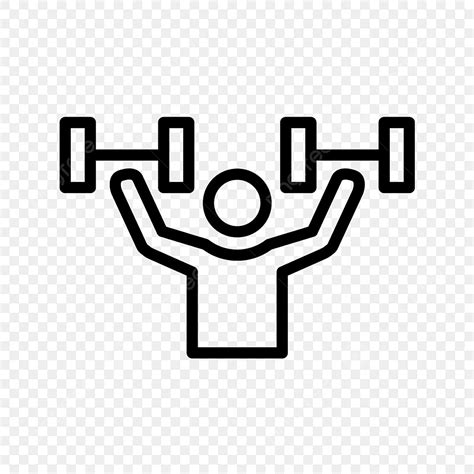 벡터 운동 아이콘 운동 아령 적합 Png 일러스트 및 벡터 에 대한 무료 다운로드 Pngtree